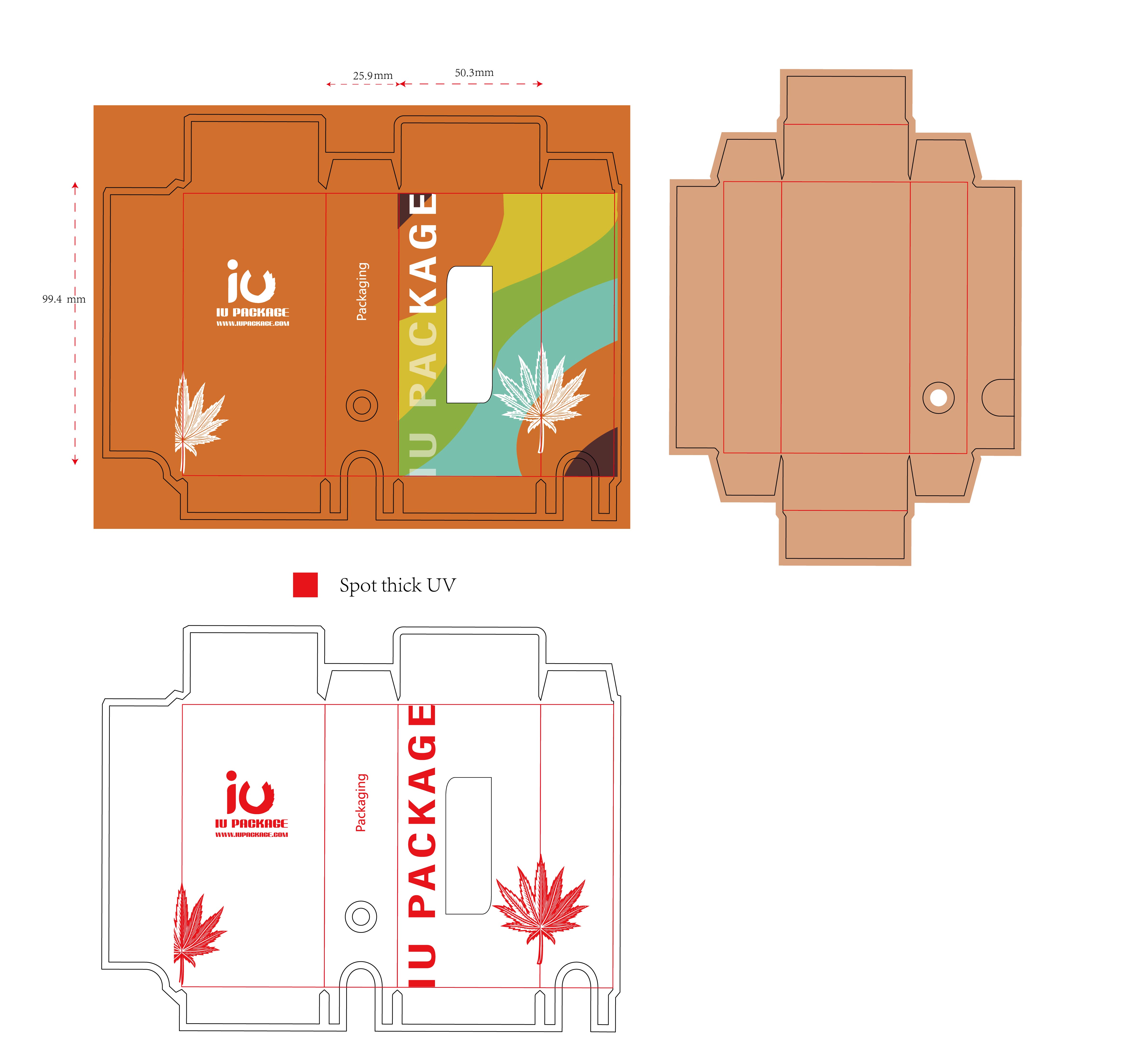 paper box packaging box paper bag package label IU Package